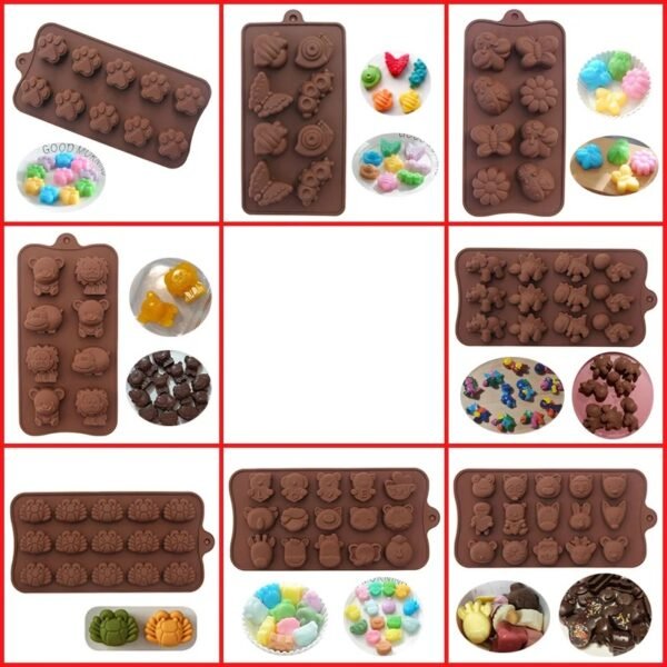 Animal Series Chocolate Mold – Wombat in the Snow