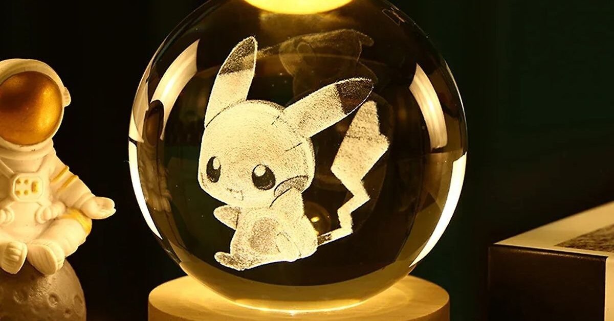 Pokemon Crystal Ball 3D – Wombat in the Snow